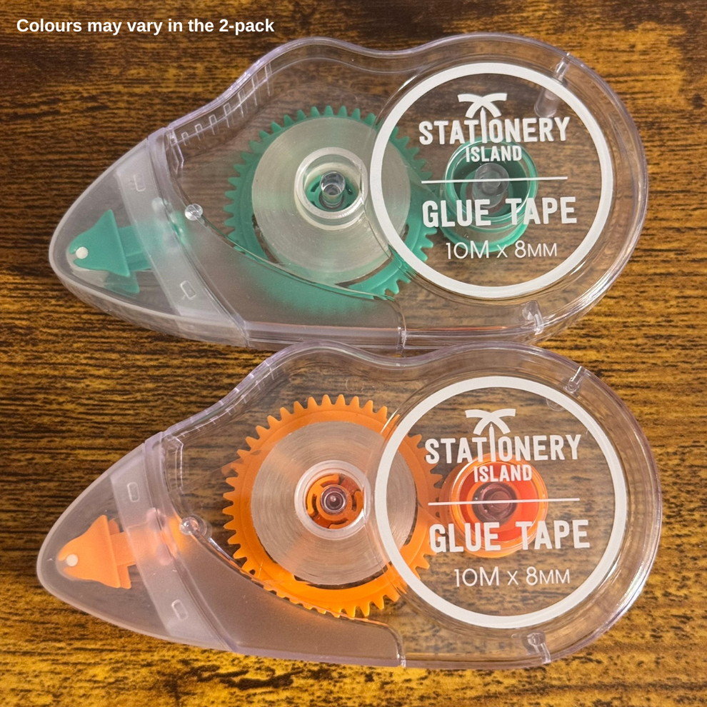 10m Stationery Island Glue Tape Rollers – Scrapbook & Journal